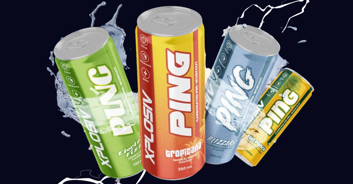 Ping Pre-Workout RTDs | LiveFit NZ