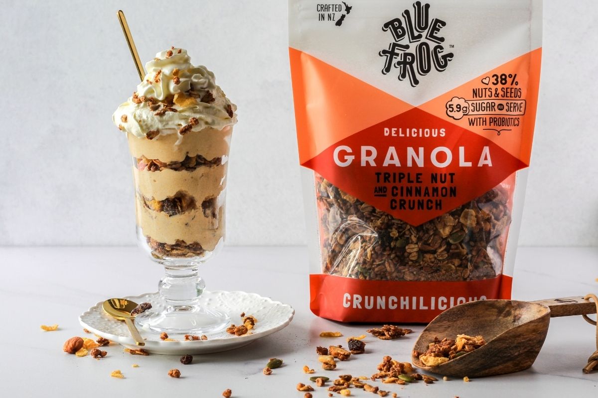 Blue Frog’s NEW Triple Nut and Cinnamon Crunch Granola | LiveFit NZ